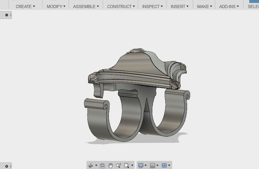 Ancient One Sling Ring | Files to download and to 3D print for free - 3DPEA
