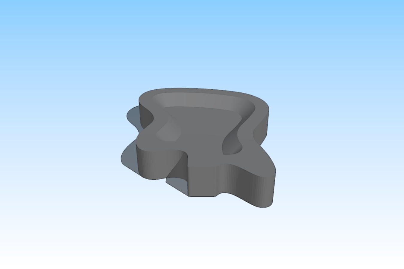 Strat Shaped Pick Tray - 3DPEA