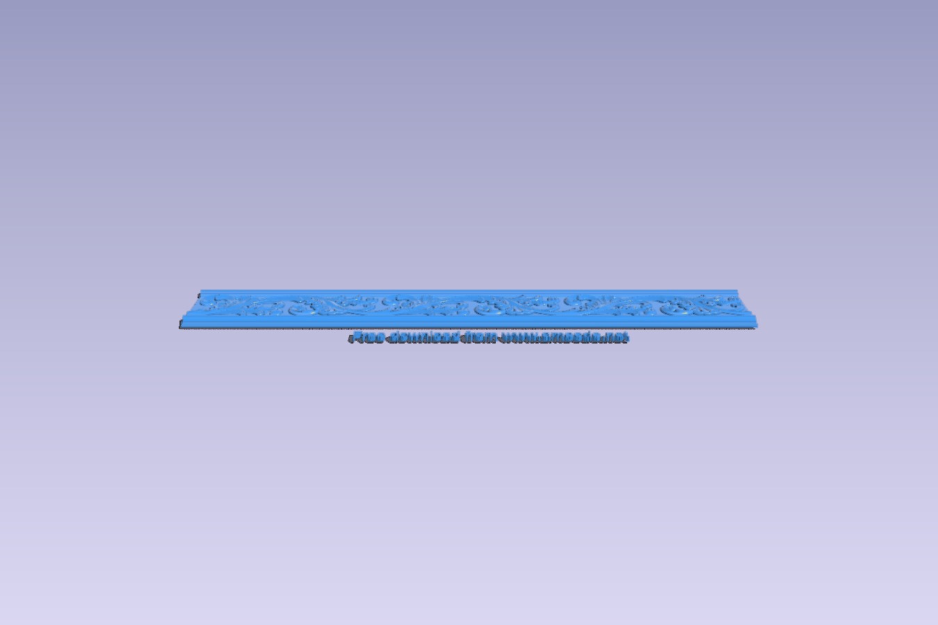 Pattern decor long design - 3DPEA