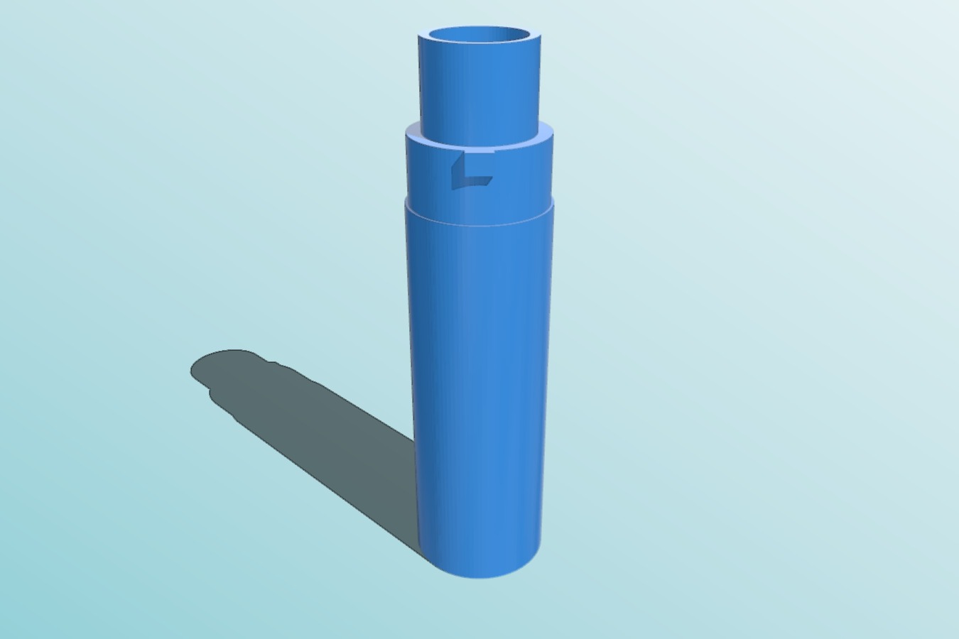 6 x 30mm glass fuse holder (fuse half) - 3DPEA
