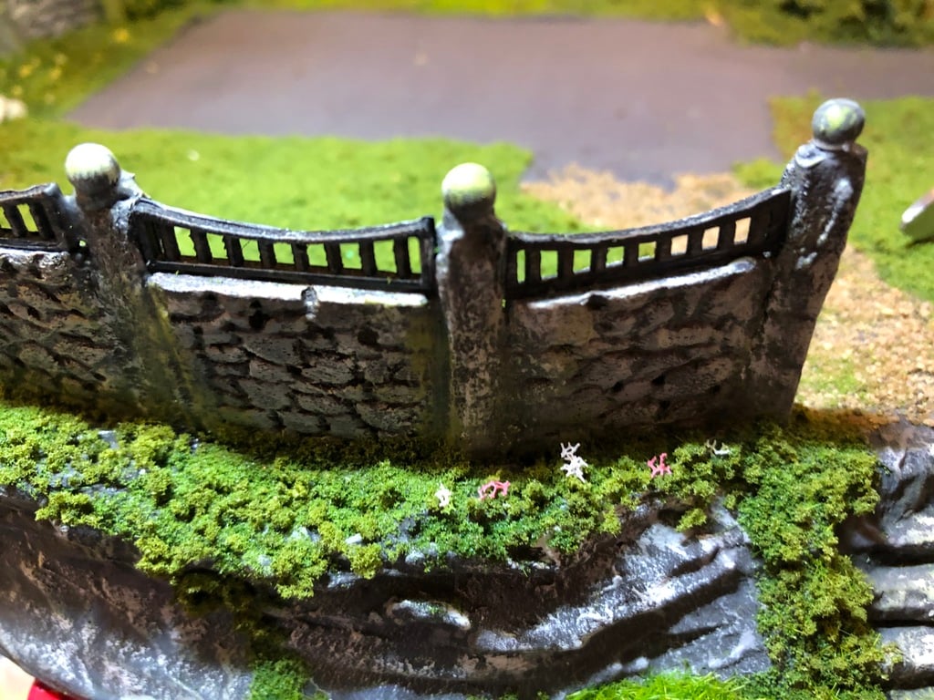 1_4 Scale wrought iron fence toppers - 3dstl