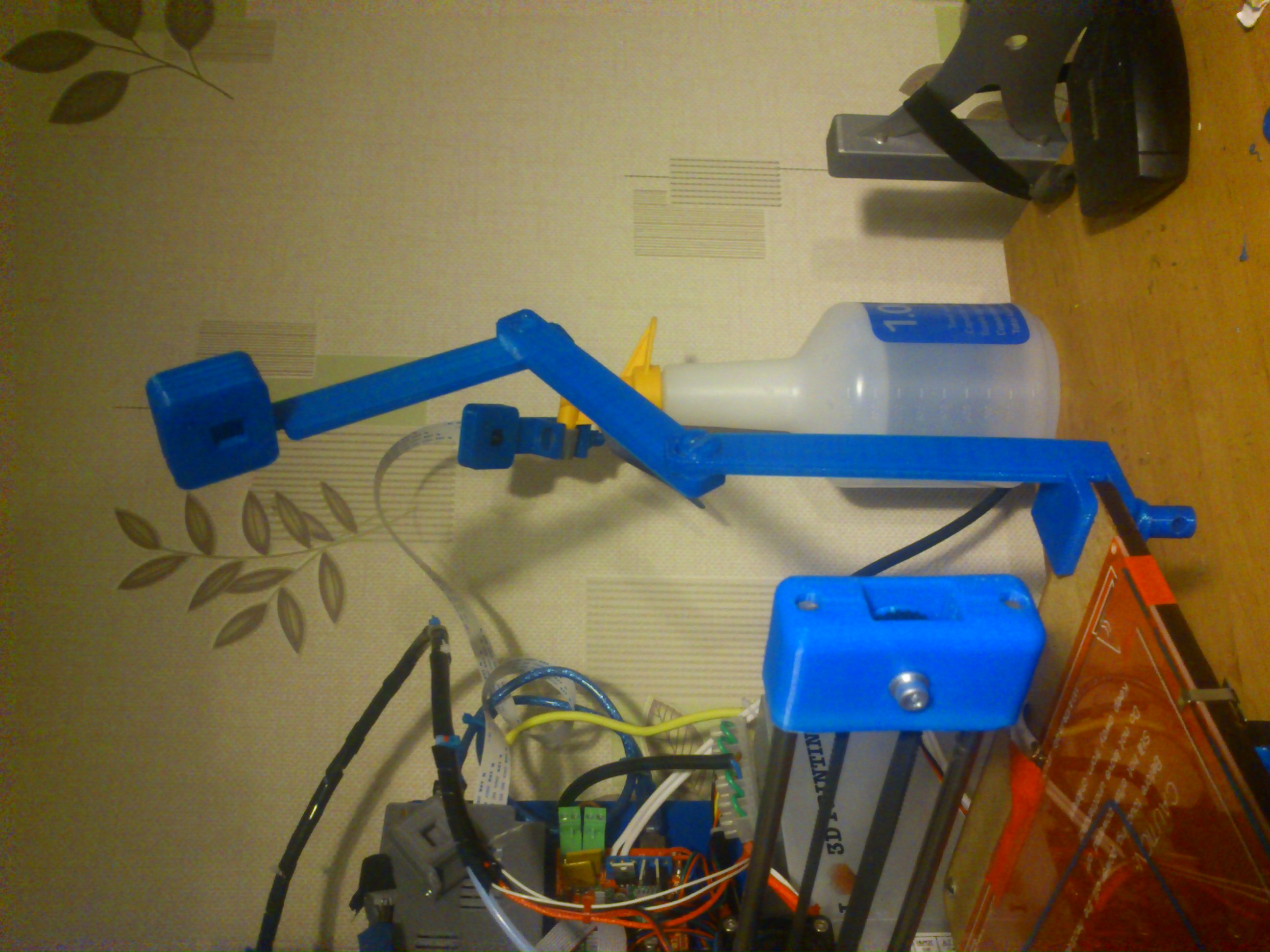 100 printable Rasberry Pi Cam articulated arm - 3DPEA