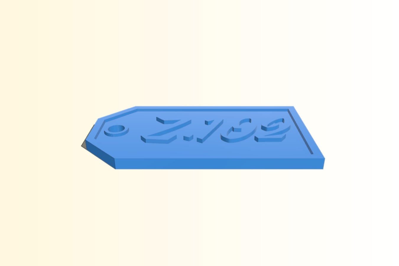 My Customized Personalized, Parametric Gift Tags Custom Remix - 3DPEA