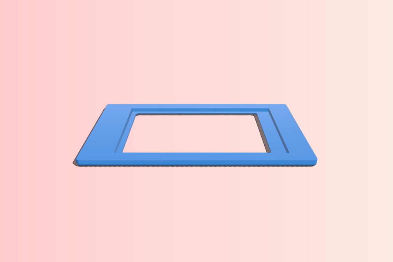 Nextion Bezel 3.5in - 3dstl