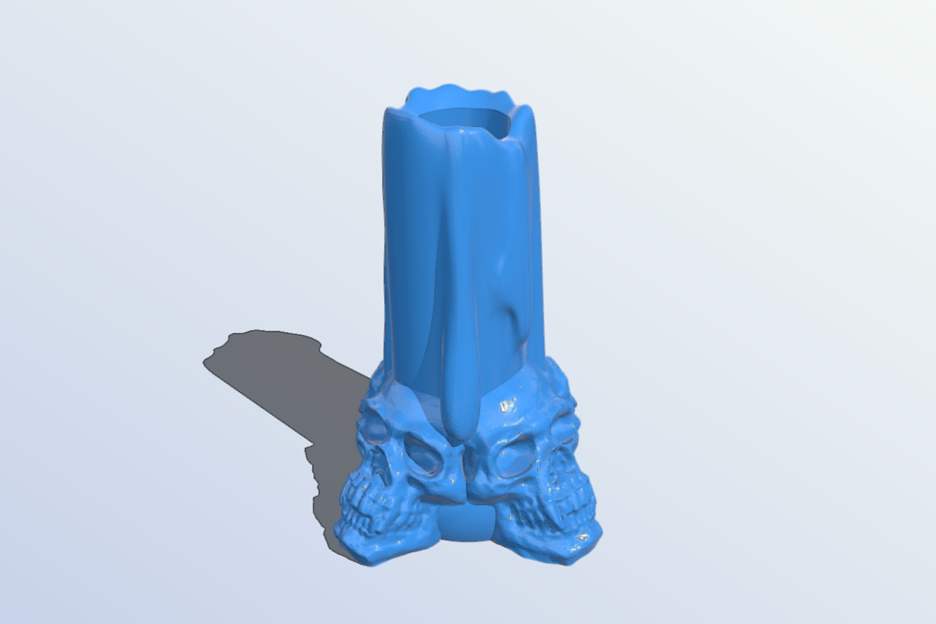 Skull candle | Files to download and to 3D print for free - 3DPEA