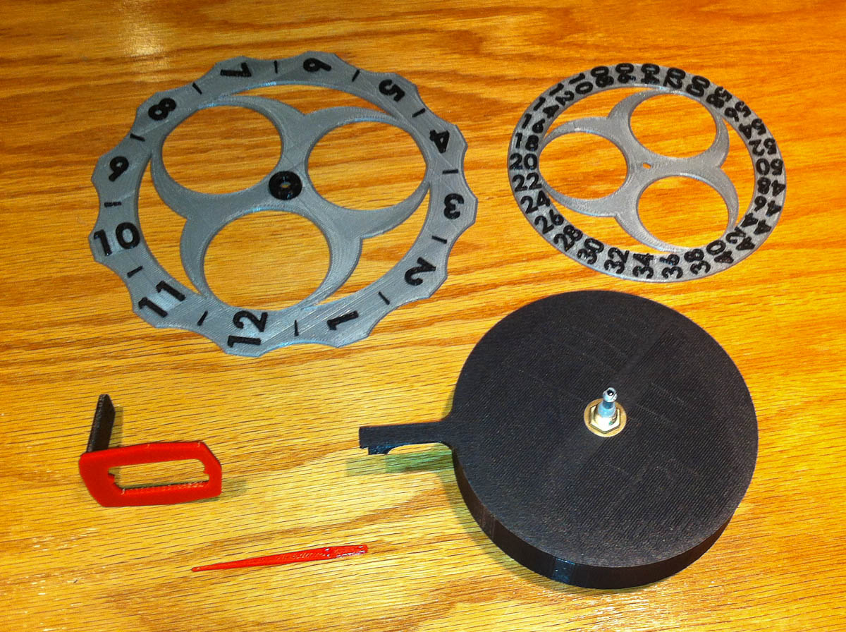 3D Printed Clock | Files to download and to 3D print for free - 3DPEA