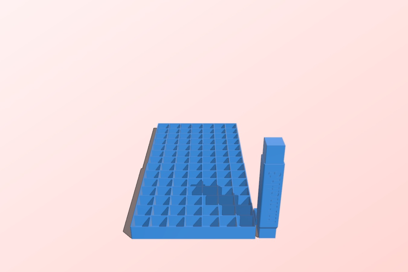 Customizable Cubistand Pencil Holder | Files to download and to 3D print for free - 3DPEA