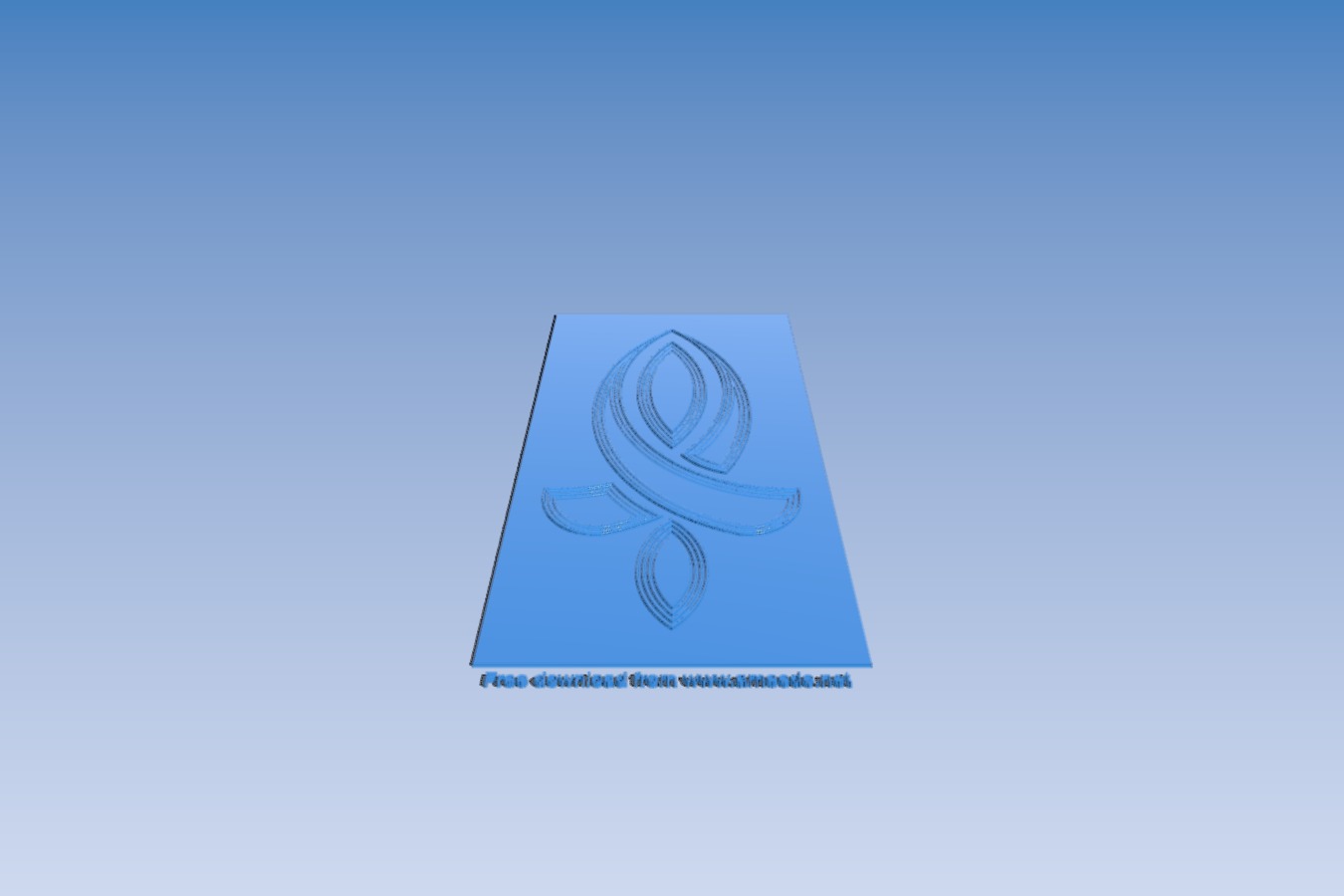 Door frame pattern | Files to download and to 3D print for free - 3DPEA