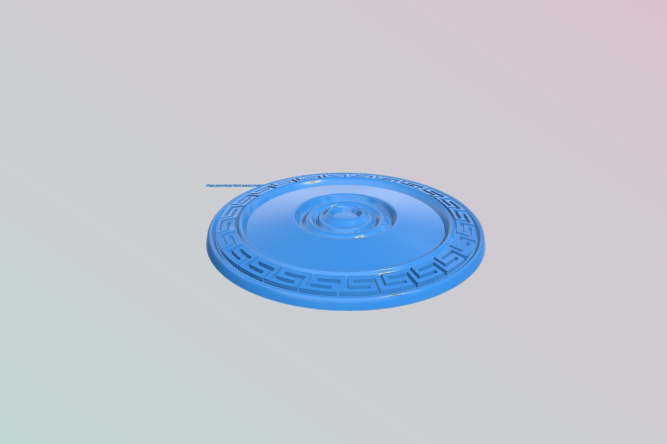 Circular disk pattern | Files to download and to 3D print for free - 3DPEA