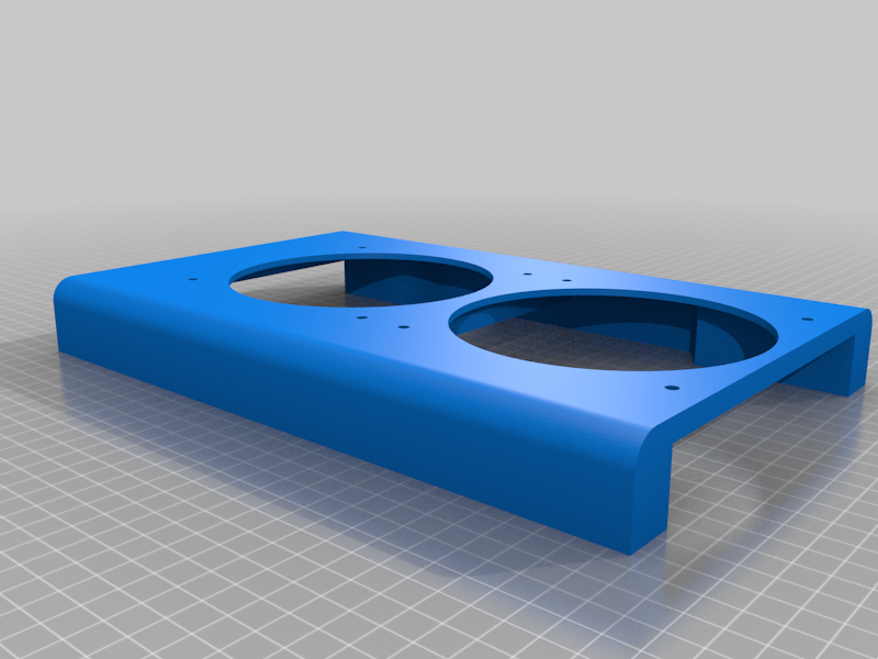 NR200 dual 120mm fan front panel - 3DPEA