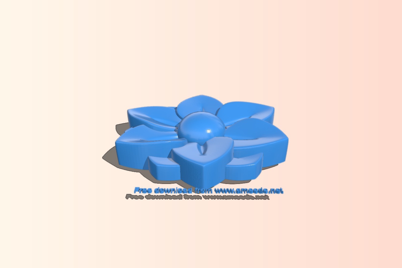 Flower pattern | Files to download and to 3D print for free - 3DPEA