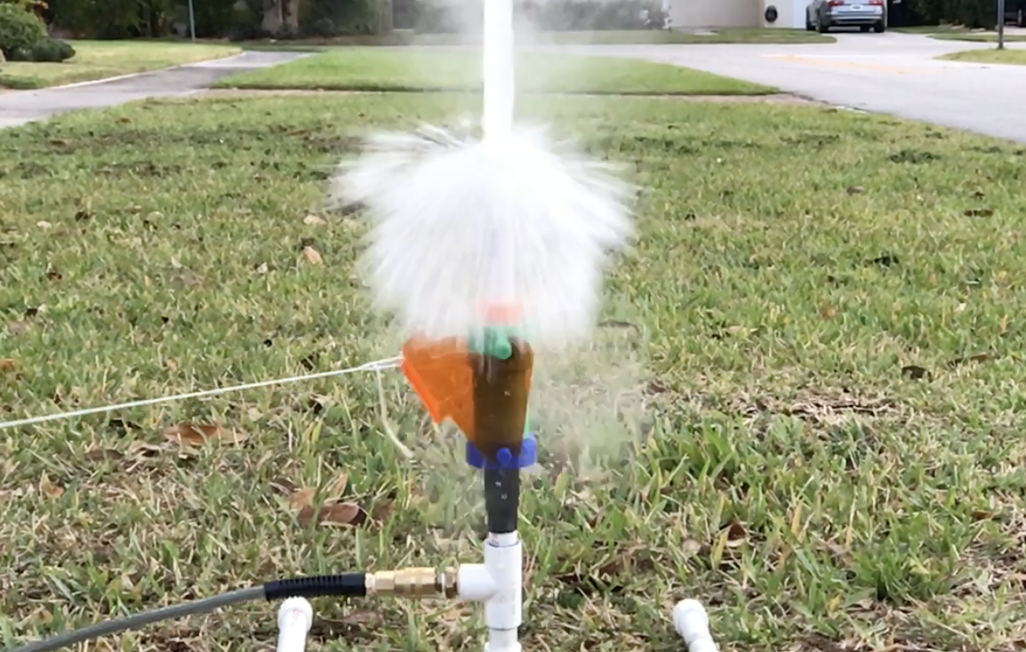 Water bottle Rocket Launcher - 3dstl