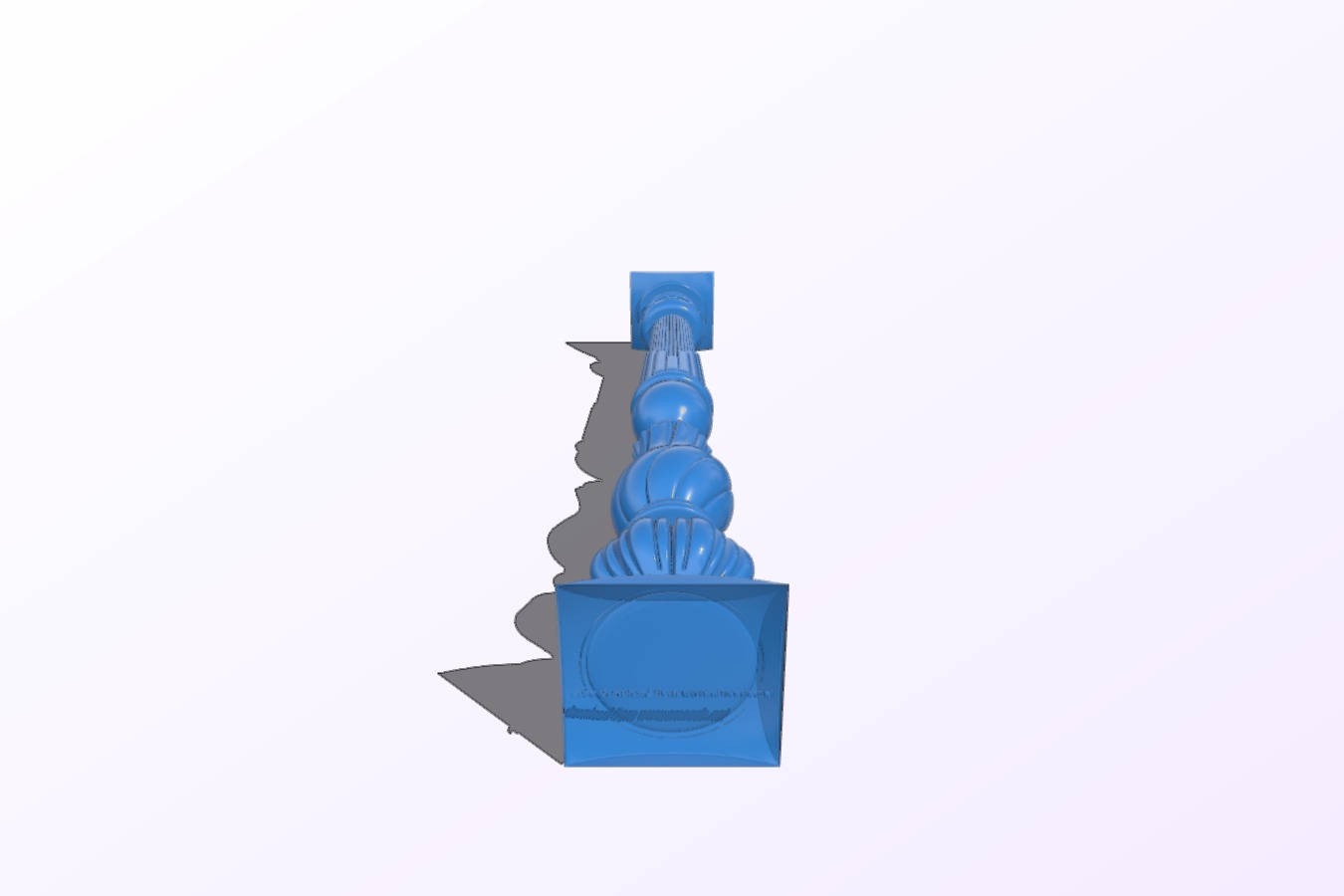 Column pattern | Files to download and to 3D print for free - 3DPEA