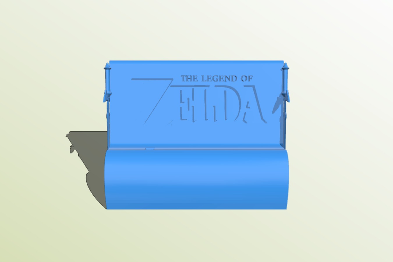 Legend of Zelda 3DS XL Stand - 3dstl